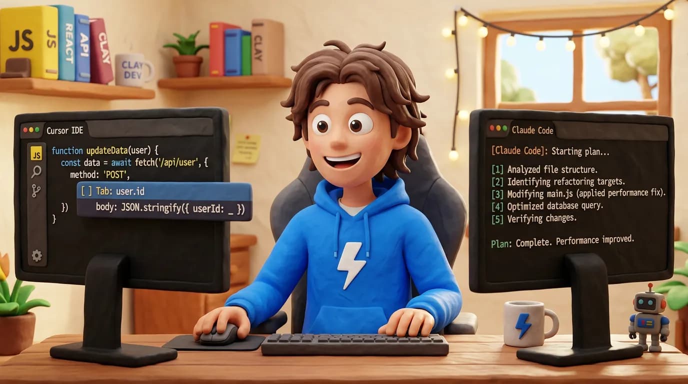 Many builders comparing AI coding tools actually want a shipped product — Cursor and Claude Code edit code; Blink ships full-stack apps with auth, database, and deploy included