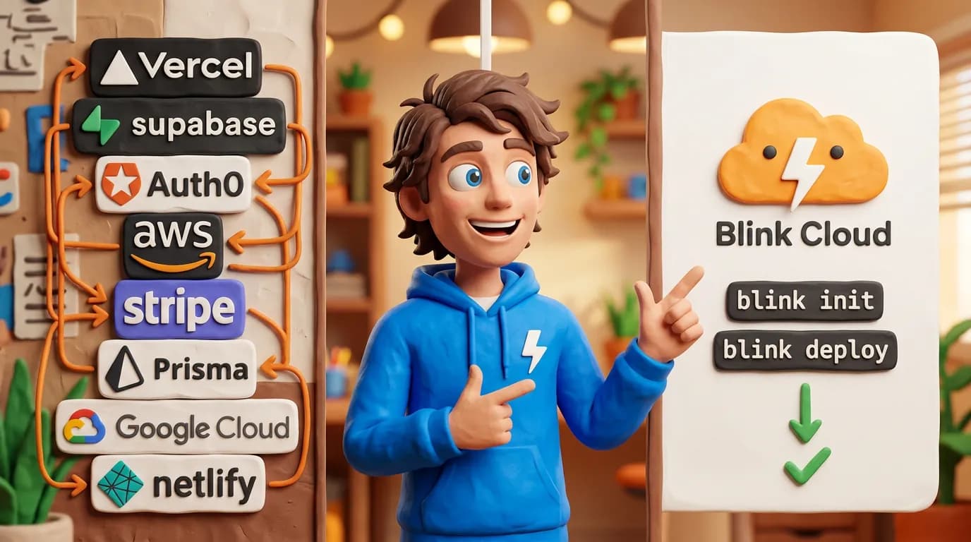 Blink Cloud replaces 8 separate services with one platform and two commands