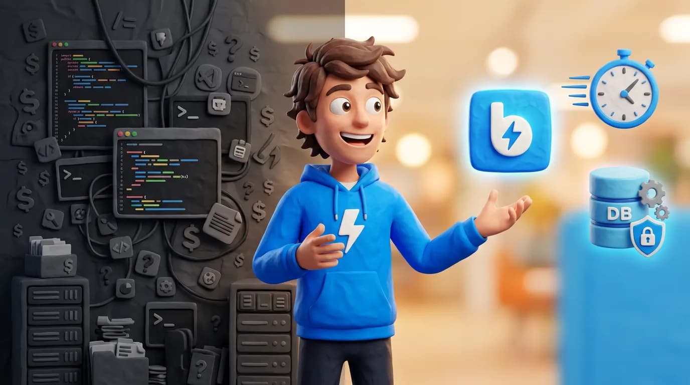 Building a directory manually vs with Blink — the infrastructure gap is the biggest time cost