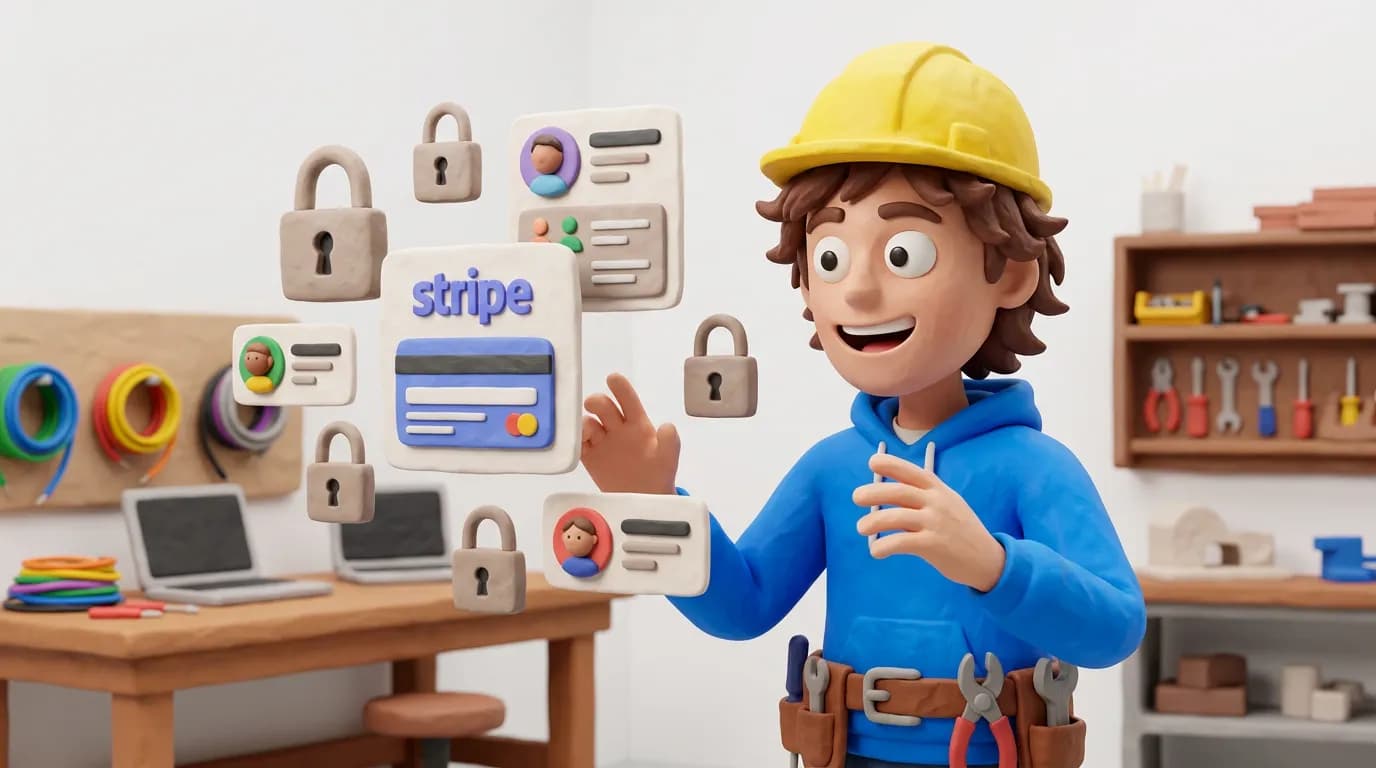 Building a membership site with user accounts, gated content, and Stripe payments using AI