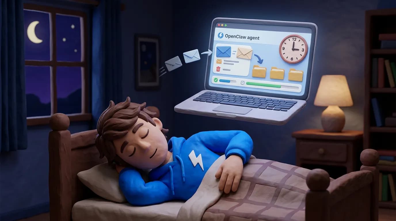 OpenClaw processes your email at 3am — you wake up to zero unread messages, every morning