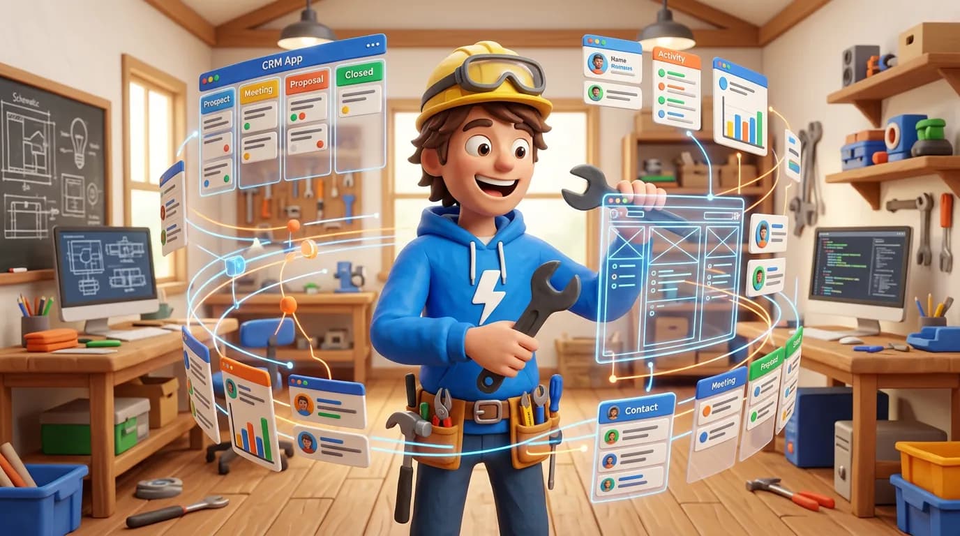 How to Build a CRM with AI (No Code Needed)