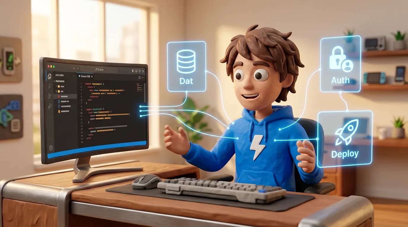 Cursor + Blink Cloud — 62 MCP tools connected, no manual config required