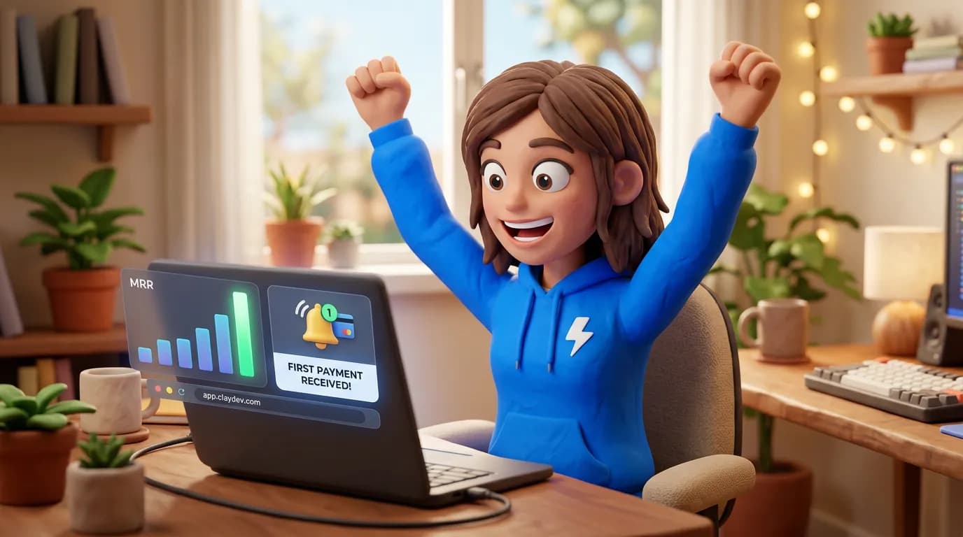 First paying customer: the moment when a no-code SaaS makes its first $1