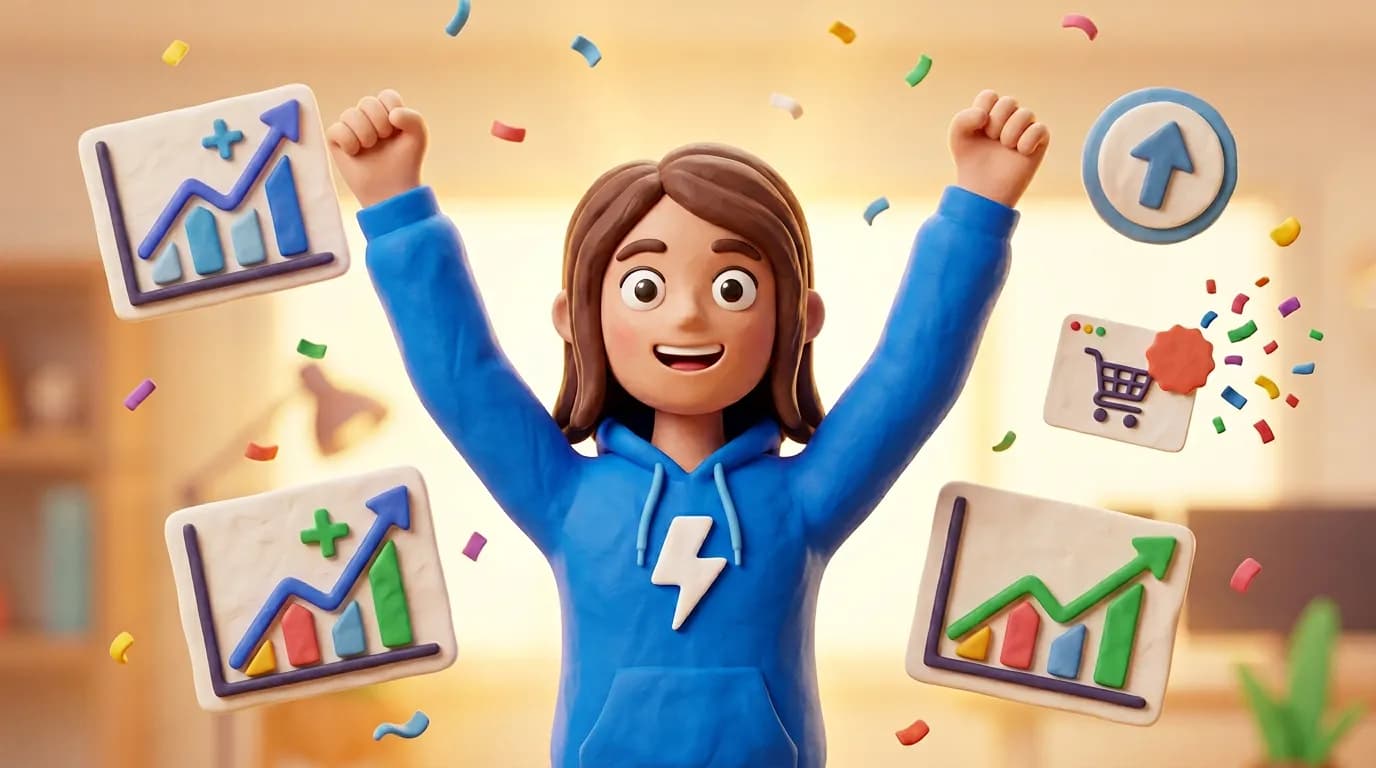 Marketplace launch traction — first sales, growing listing count, and GMV climbing from zero in the days after launch