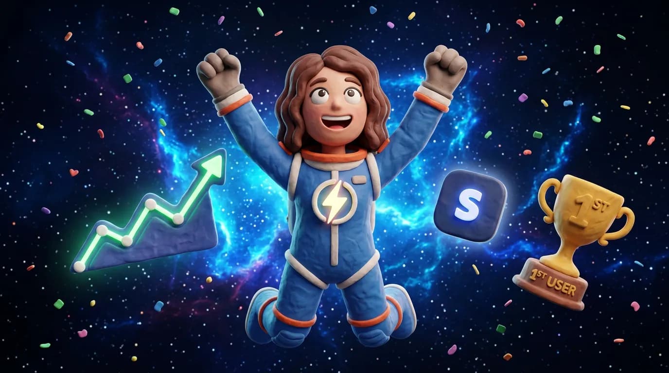 First revenue achieved — the moment a weekend MVP gets its first paying customer