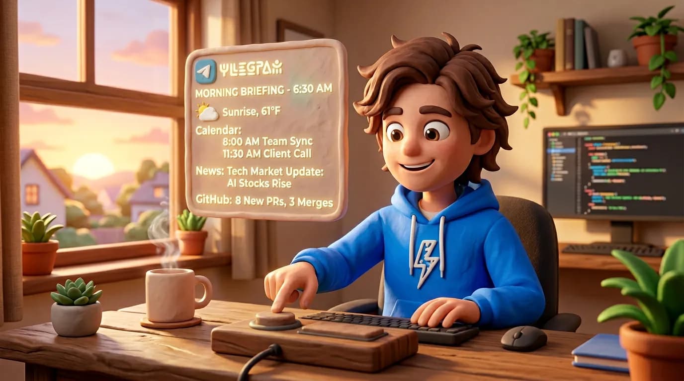 OpenClaw Morning Briefing: Wake Up to a Full Daily Digest