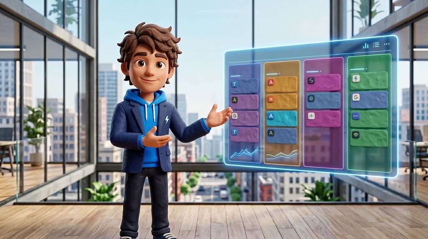 A sales team's custom pipeline dashboard built with AI