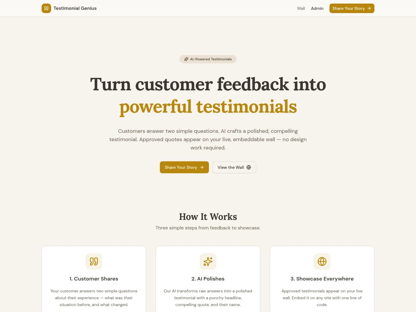 Testimonial Genius