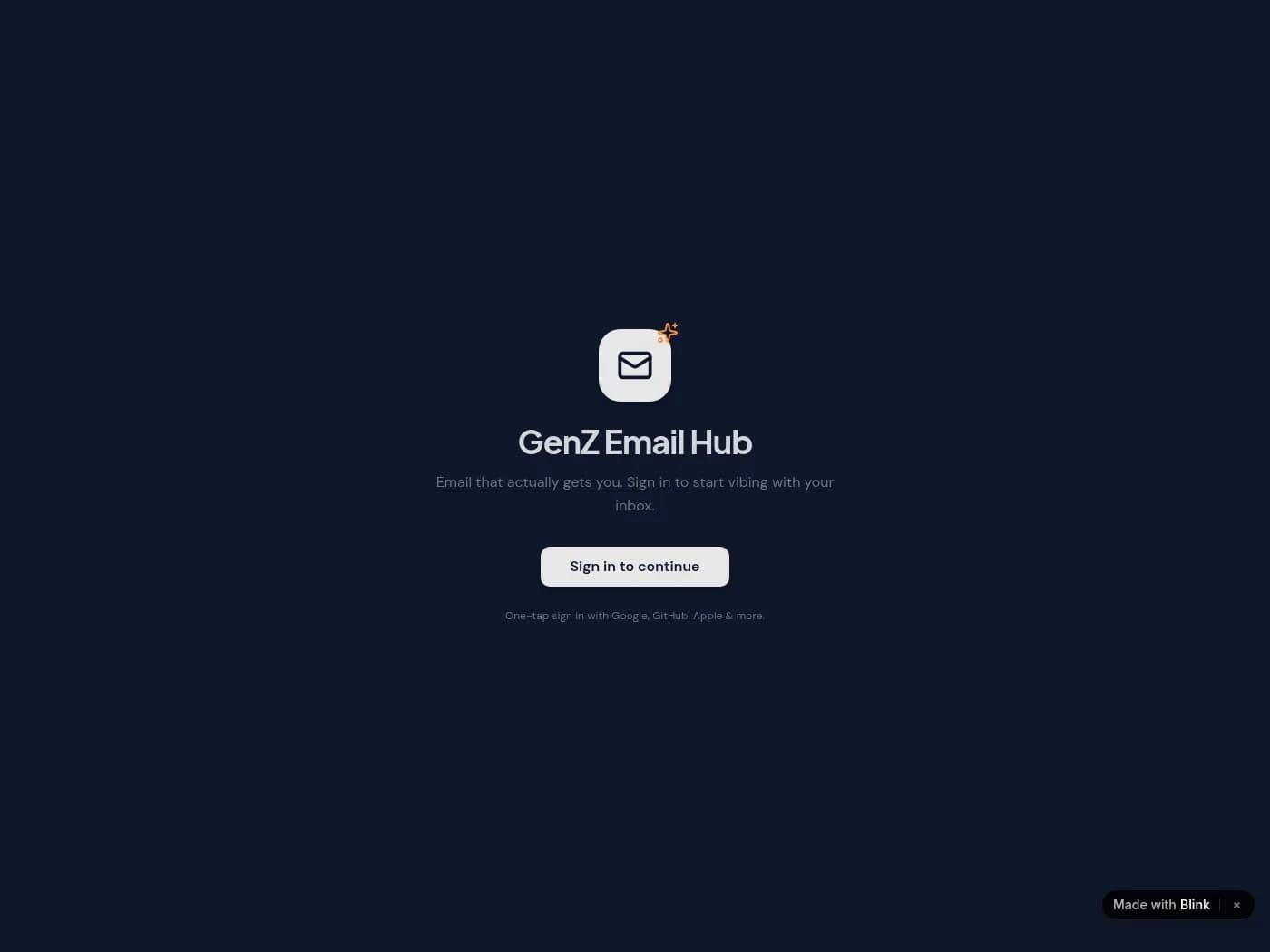 GenZ Email Hub