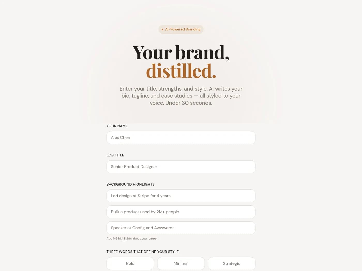 BrandSnap Site Generator