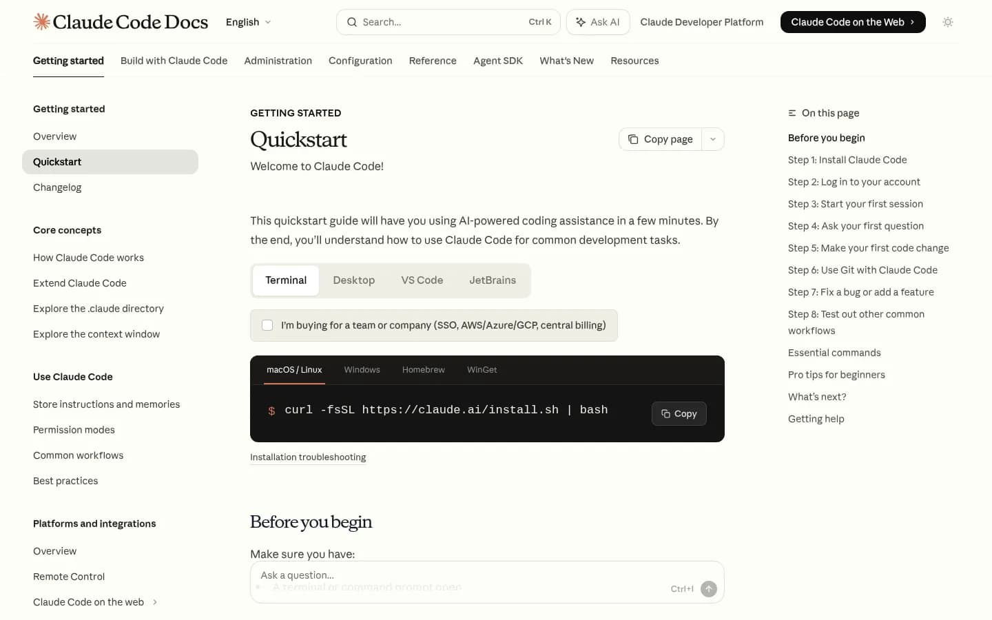 Claude Code breaks down complex tasks, shows its reasoning, and asks for confirmation before taking irreversible actions