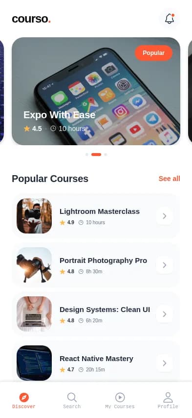 Courso Video Learning