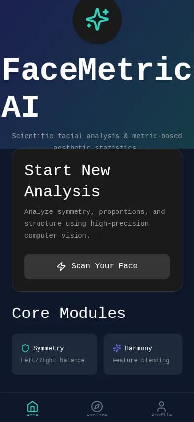 FaceMetric AI