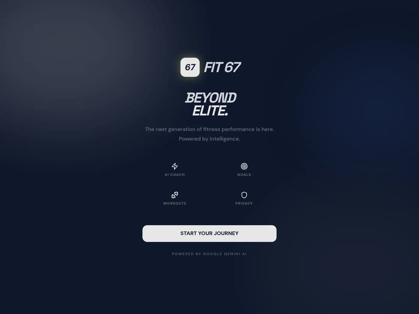 FIT 67 Gym Member App