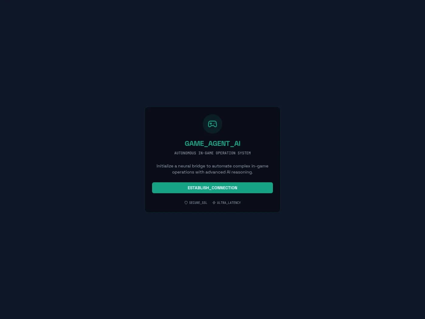 Game Automation AI