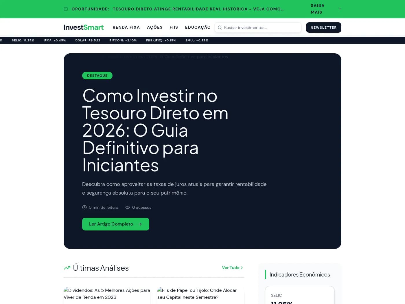InvestSmart Portal