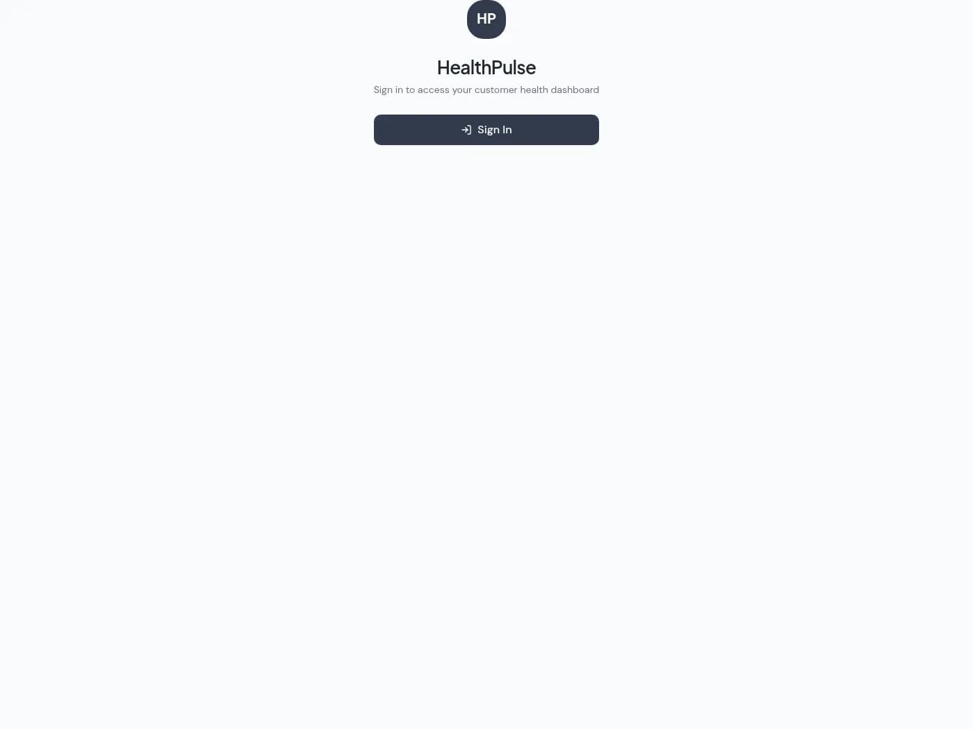 SaaS Health Dashboard