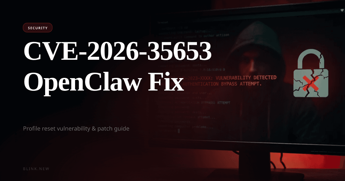 CVE-2026-35653 OpenClaw Fix: Profile Reset Vulnerability (2026)