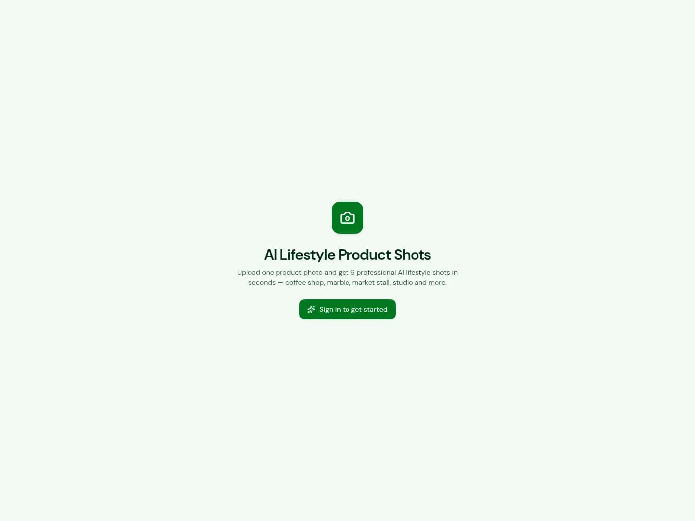 AI Lifestyle Product Shots