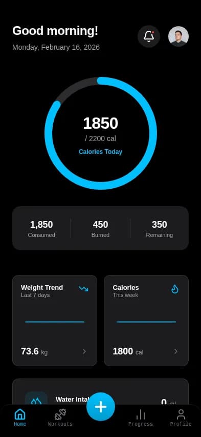 IronTrace Fitness Tracker