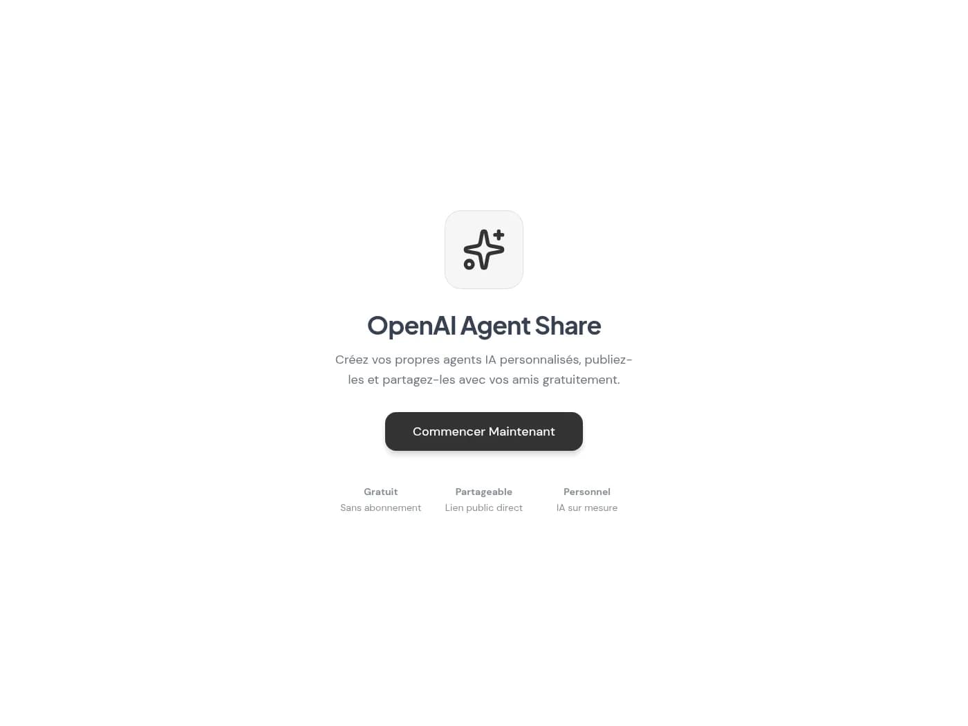 OpenAI Agent Share